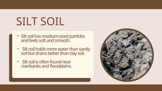 Understanding Soil Types: Characteristics, Water Retention, and Uses ...