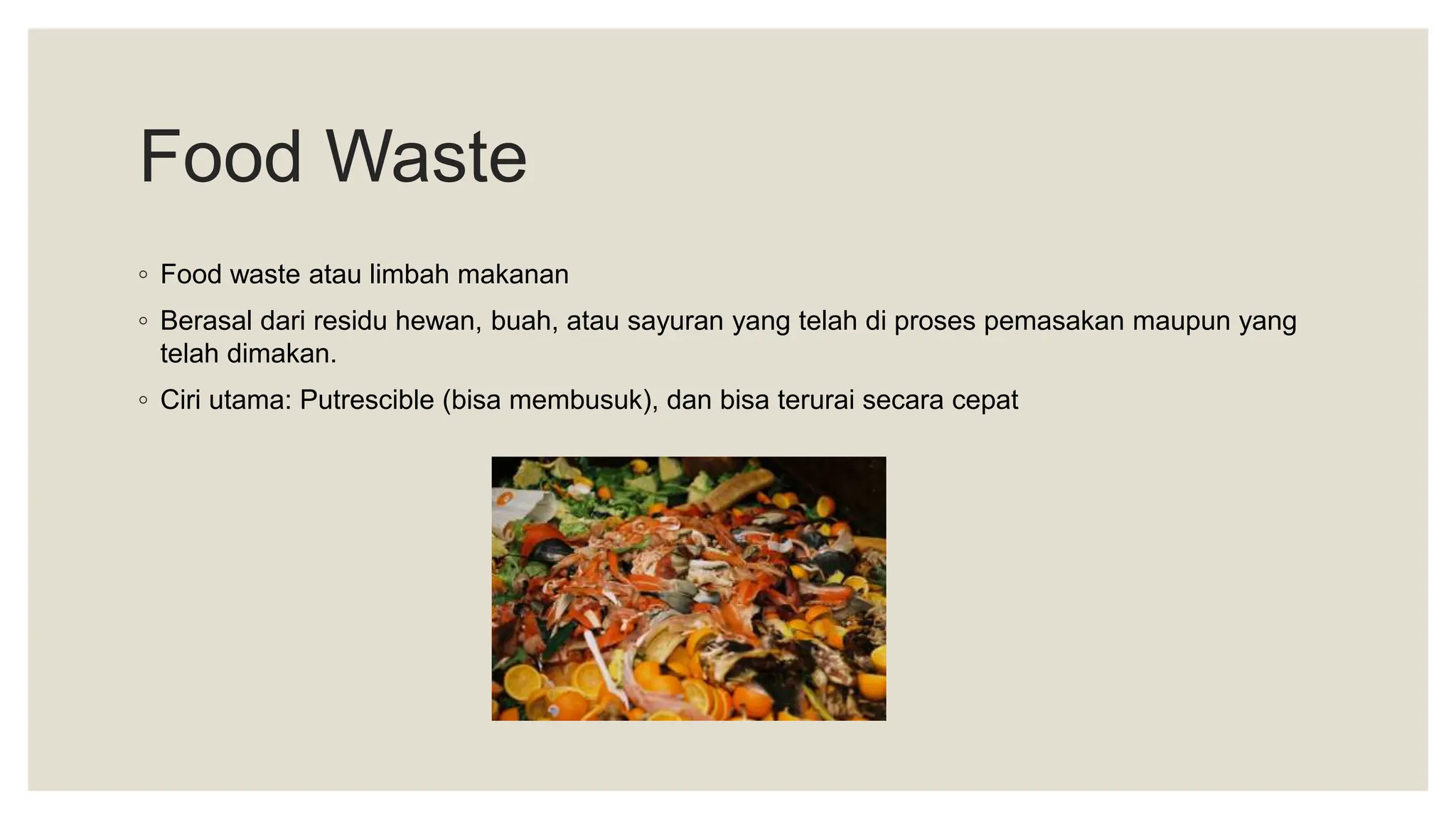 Types of solid waste and other in indonesia | PPTX