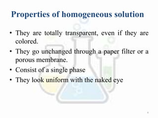 Types of solutions homogeneous and colloidal and emulsion .pptx