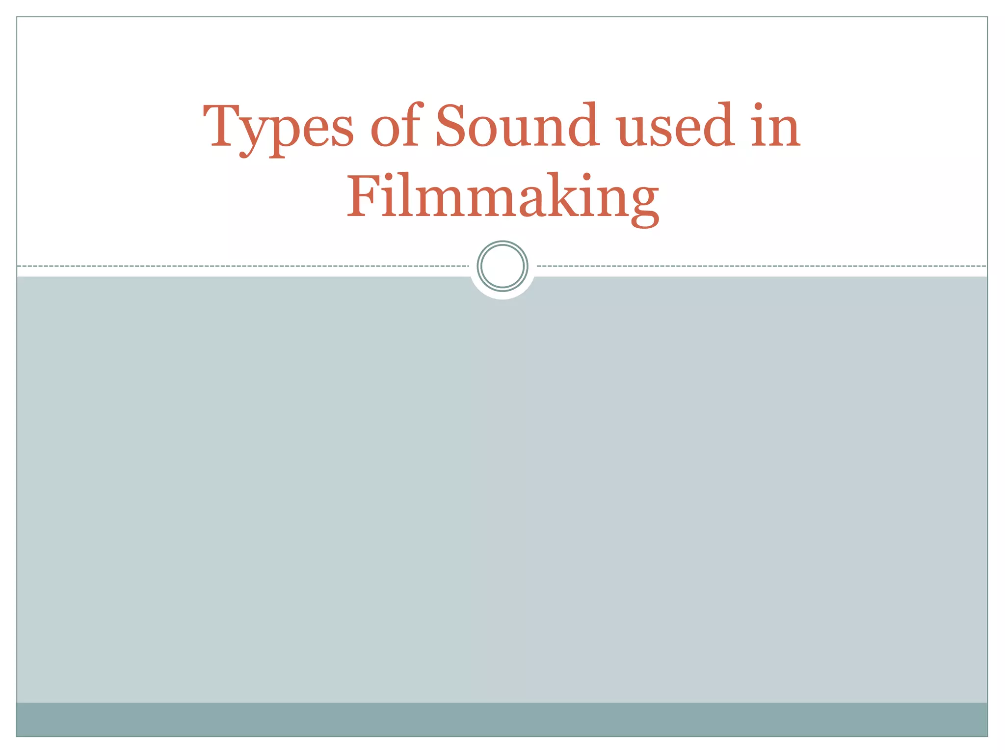 Types of Sound | PPTX