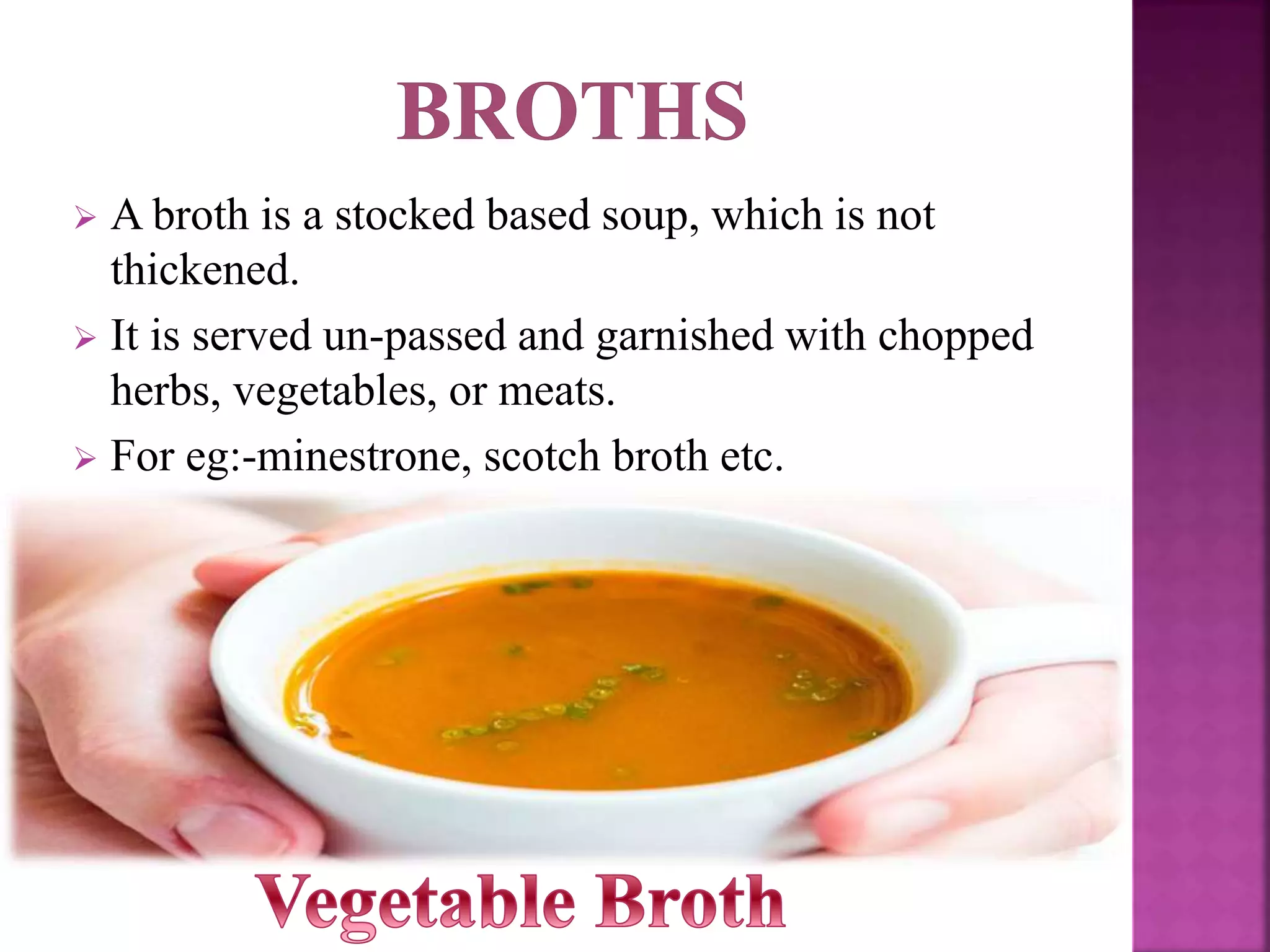 Types of soup | PPTX