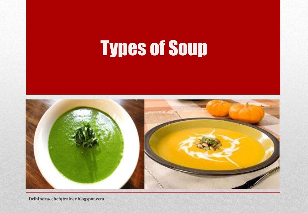 Types Of Soup Www chefqtrainer blogspot types-of-soup-www-chefqtrainer-blogspot
