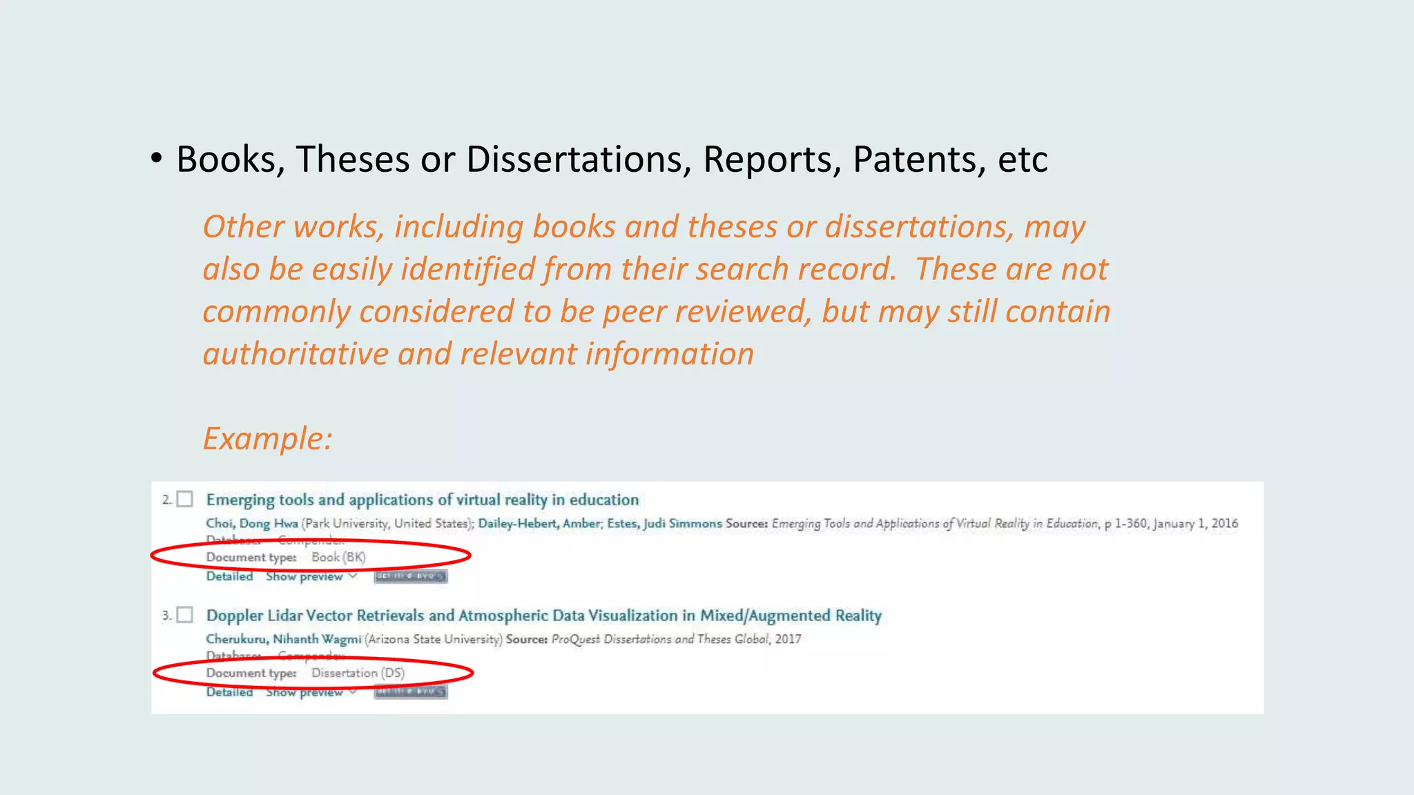 Types of sources | PPTX