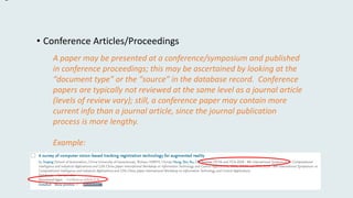 Types of sources | PPTX
