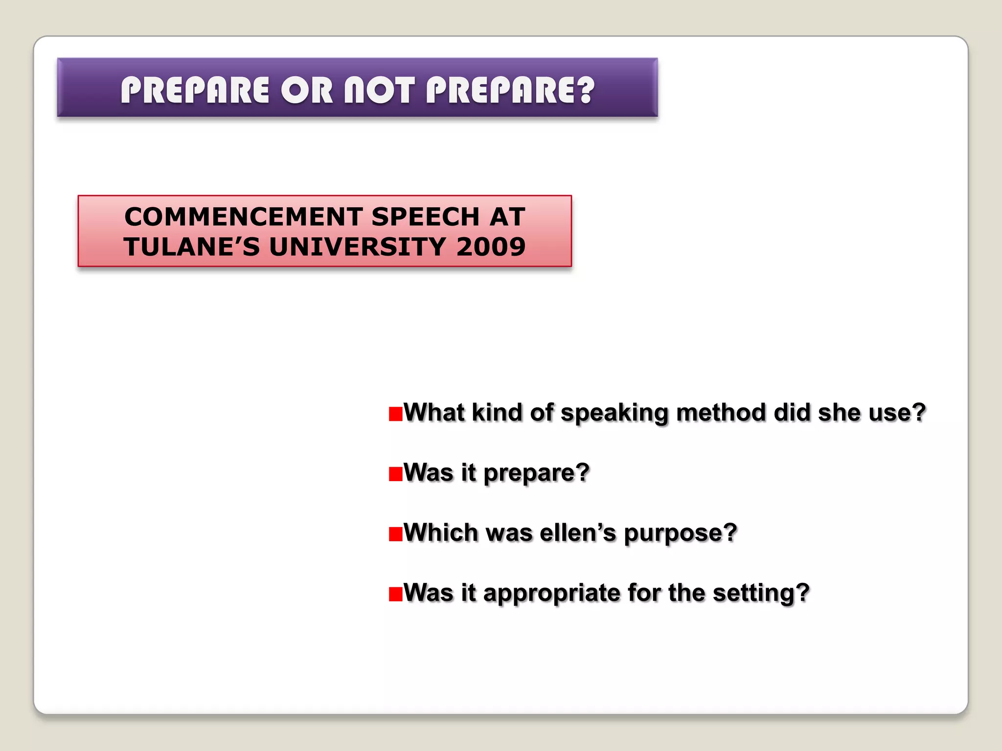 Types Of Speaking Methods | PPTX