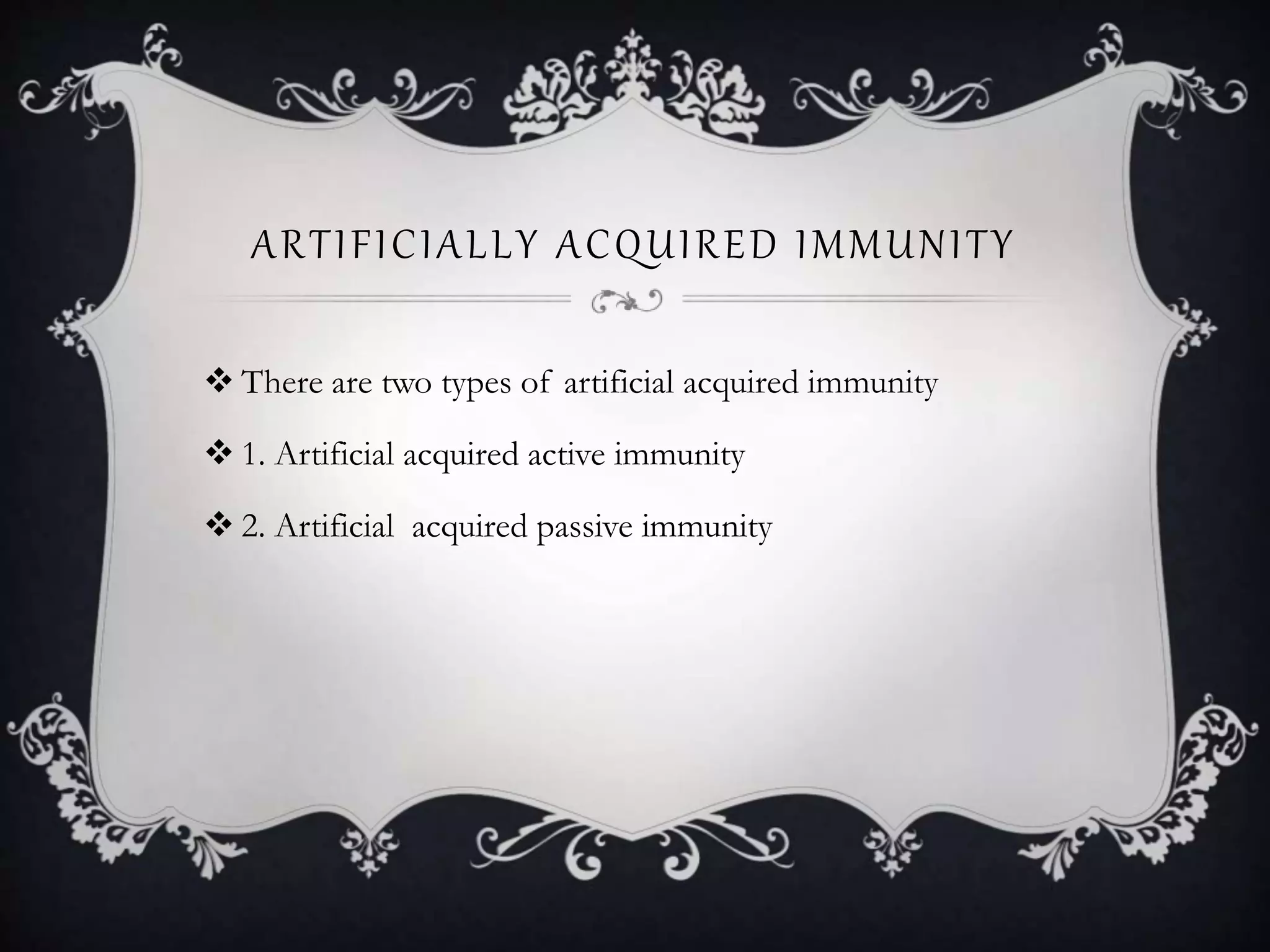 Types of specific (adaptive) immunity | PPT