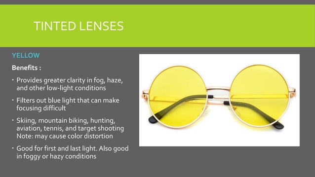 Types of spectacle lenses | PPTX | Eye and Vision Conditions | Diseases ...
