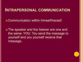 Types of speech context | PPTX