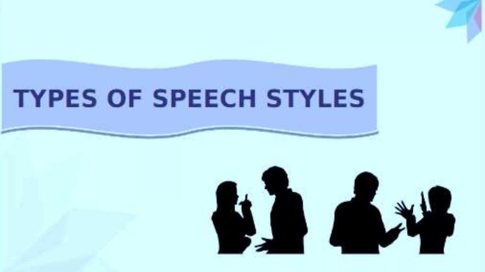 Types of speech context and styles | PPTX