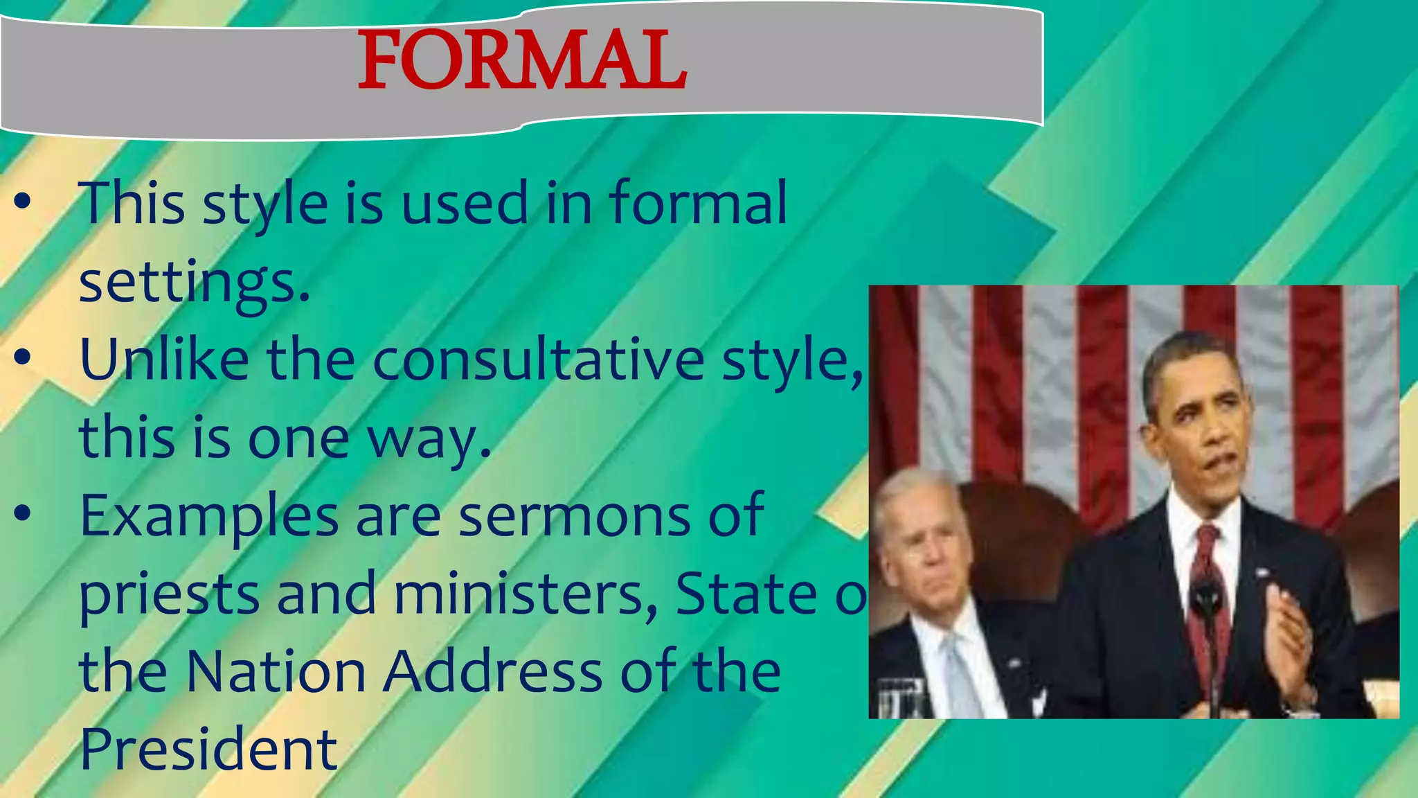 Types of speech context and styles | PPTX