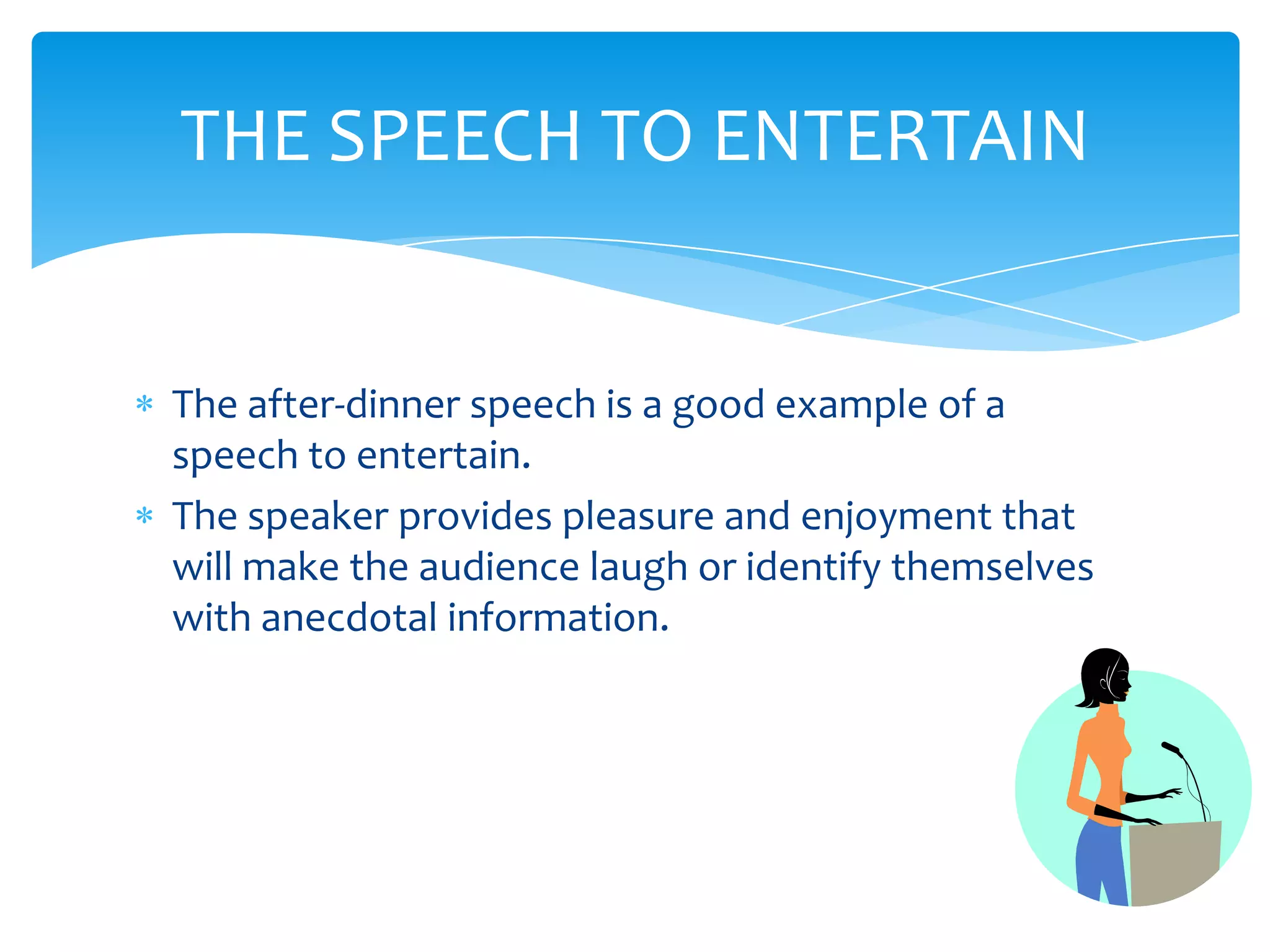 Types of speeches | PPTX