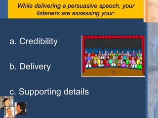 Informative and Persuasive Speech | PPTX