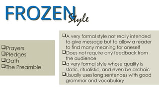 Types of Speech Style Module 6 (After the types of speeches).pptx