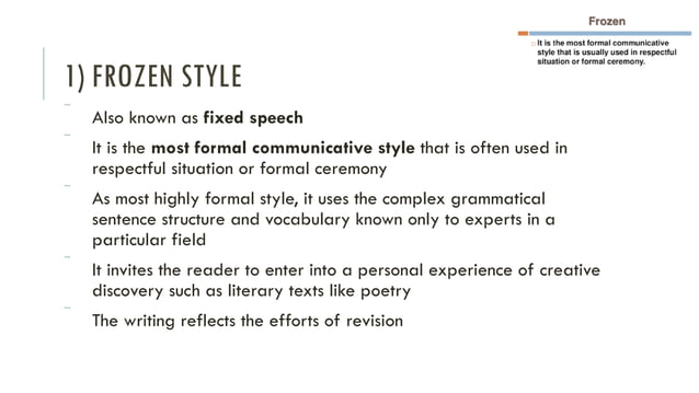 Types of Speech Style Module 6 (After the types of speeches).pptx ...