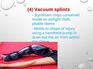 Types of Splints used during evacuation of victims .pptx