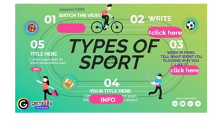 TYPES OF SPORT сайхан хичээлээ хийгээрэй | PPTX
