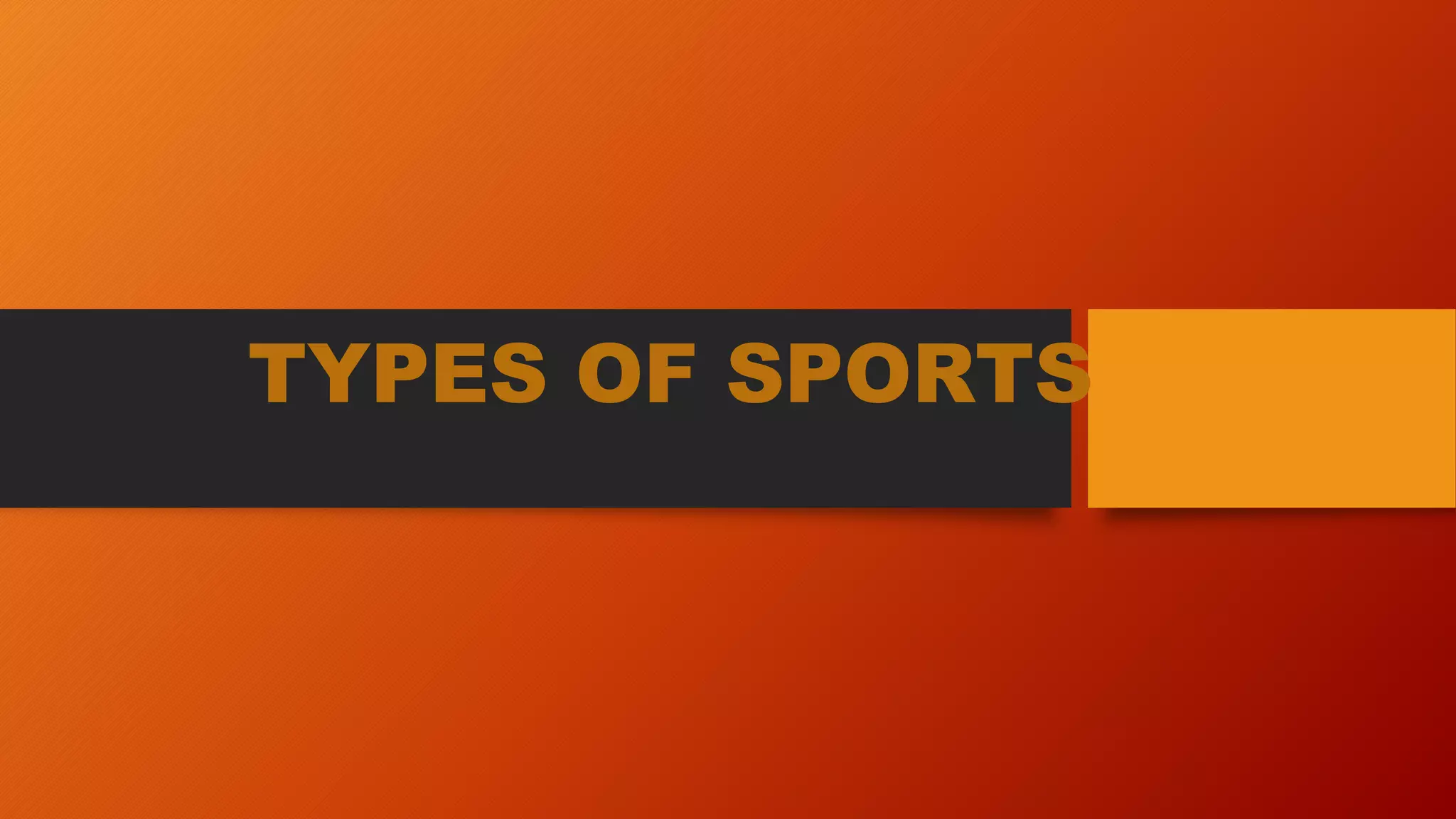 Types of sports | PPTX