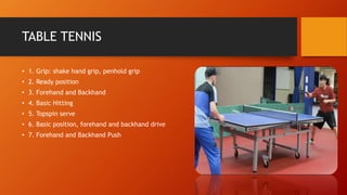 Types of sports | PPTX