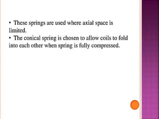 Types of spring PPT | PPTX