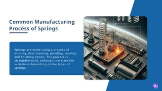 Springs Materials Uses and Manufacturing Process | PPT