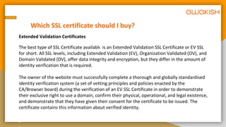 Types of SSL Certificates for Every Business Need | PPTX