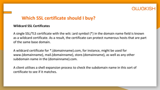 Types of SSL Certificates for Every Business Need | PPTX