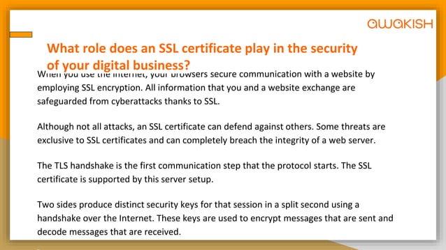 Types of SSL Certificates for Every Business Need | PPTX