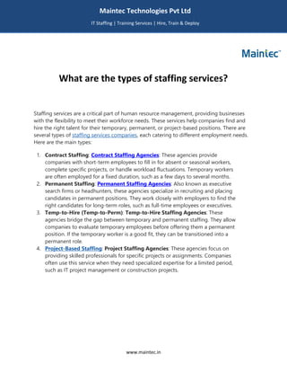 Types of Staffing Services - Maintec.pdf