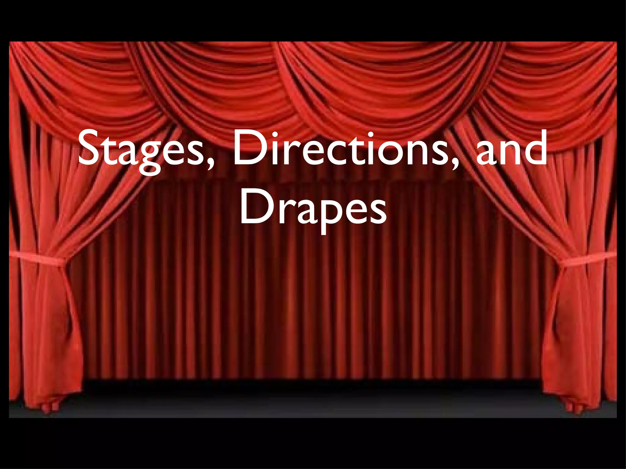Types of stages | PPT