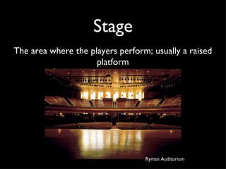Types of stages | PPT