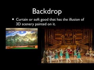Types of stages and drapes - Theatre 1 | PPT