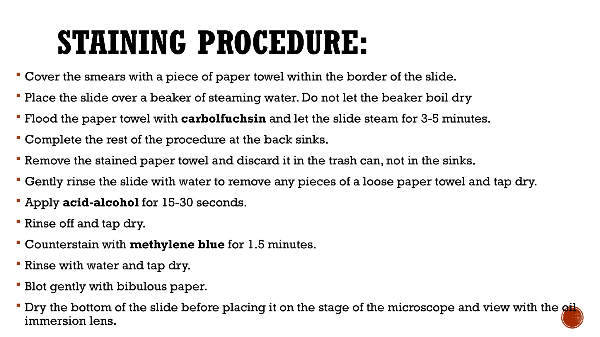 Types of staining- Principle and procedure | PPT