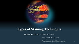 Types of staining techniques | PPTX | Chemistry | Science