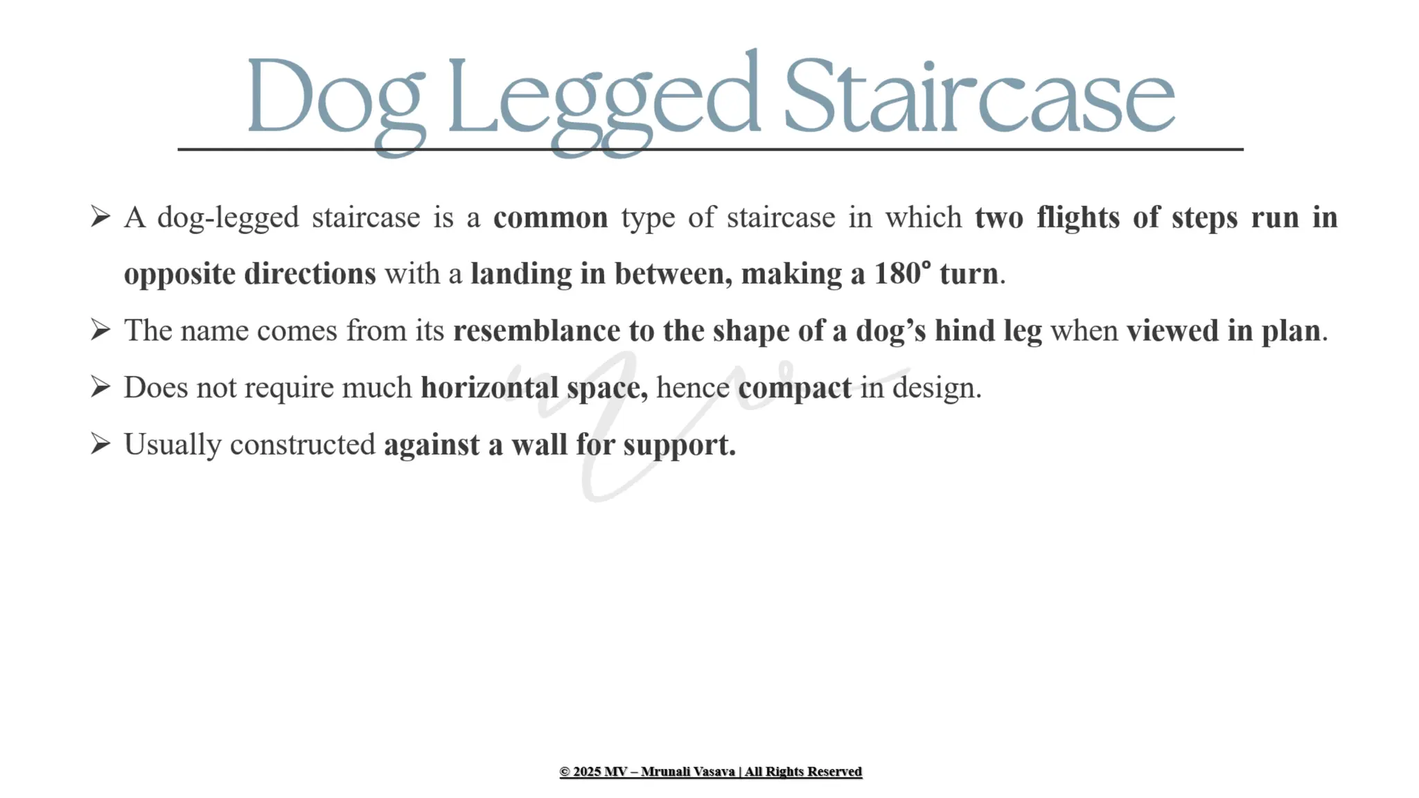Staircase: Types, Design & Indian Standards | PPTX