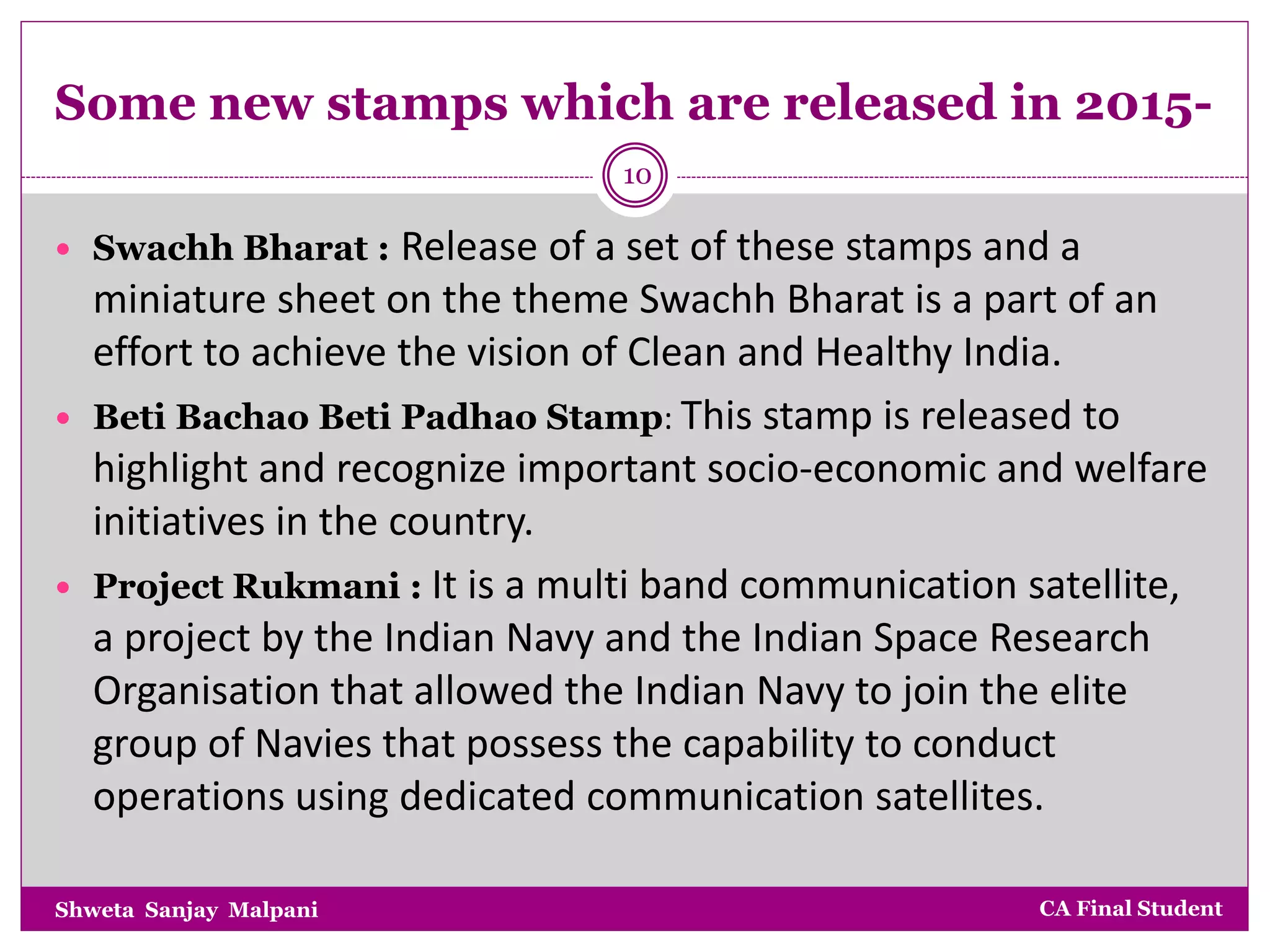 Types of stamps and some concepts of stamp duty | PPTX