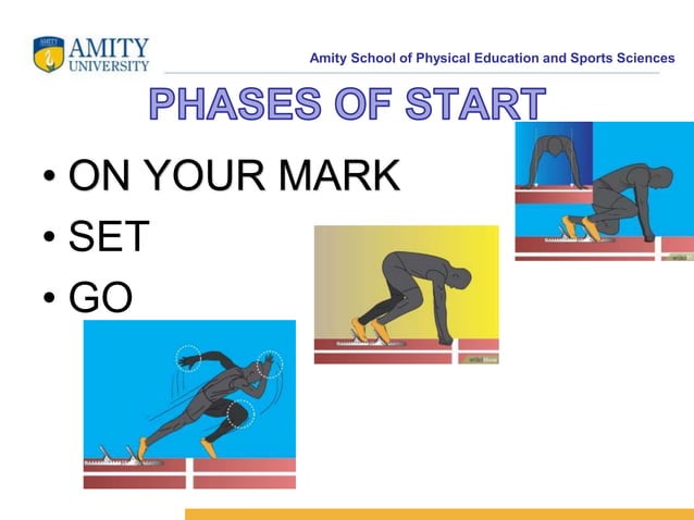 Types of start | PPTX | Track and Field | Sports
