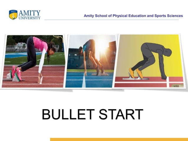Types of start | PPTX | Track and Field | Sports