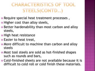 Types of steels in use | PPTX