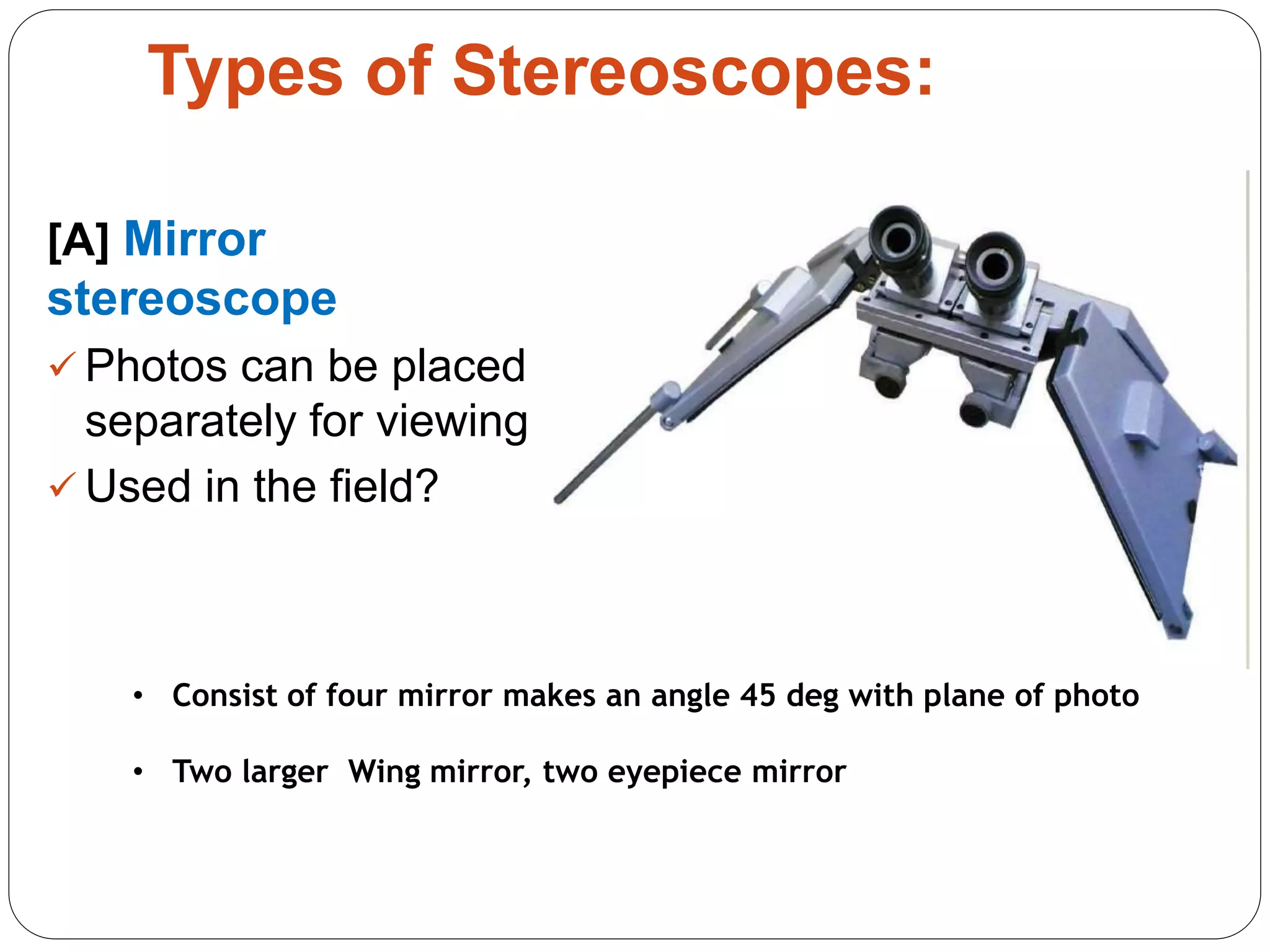 Types of stereoscope | PPTX
