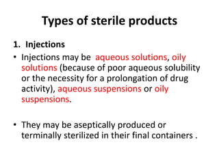TYPES OF STERILE PRODUCTS.pptx