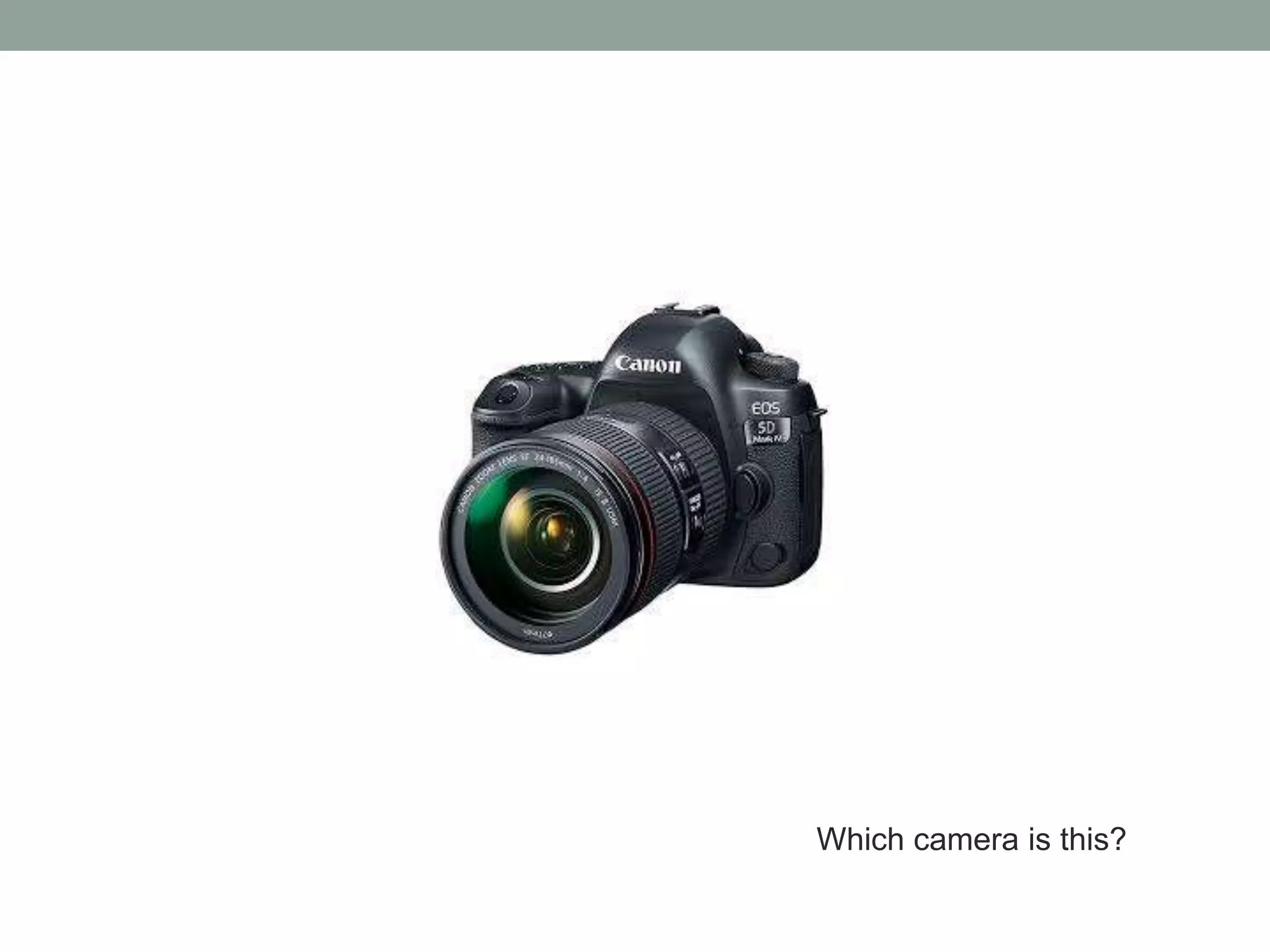 Photography cameras: The Ultimate Guide to choose the right camera for ...