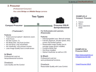 Photography cameras: The Ultimate Guide to choose the right camera for ...