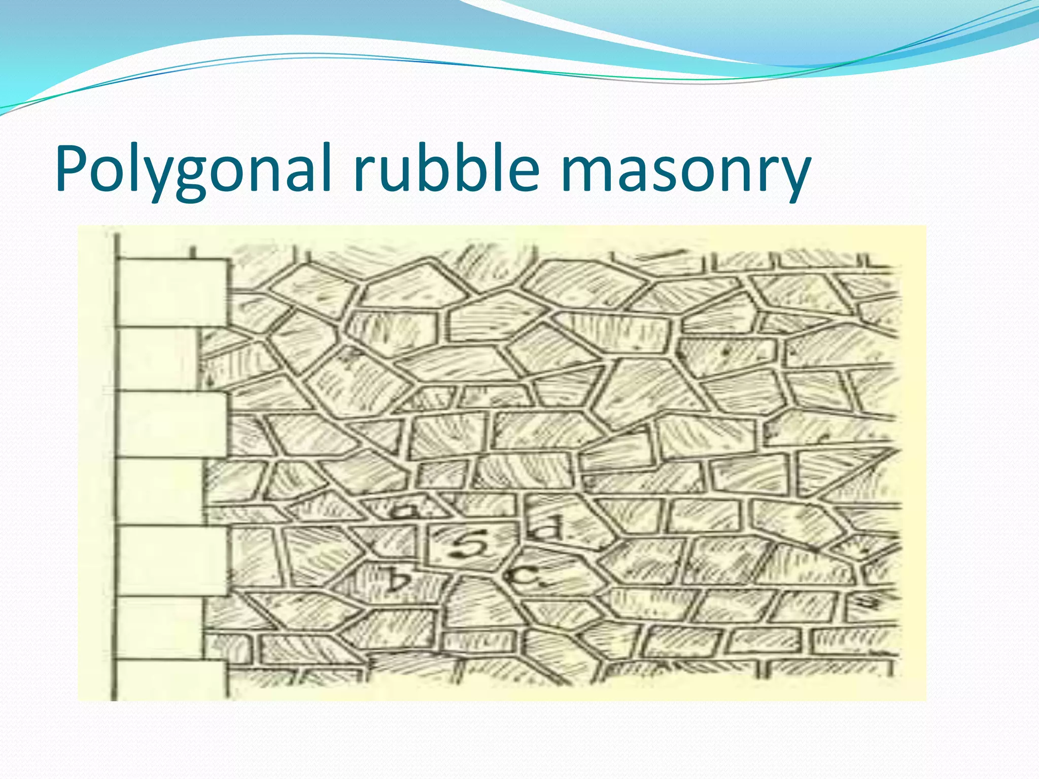 Types of stone masonry | PPTX