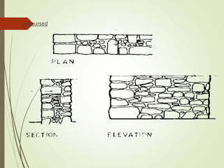 Types of stone masonry | PPTX