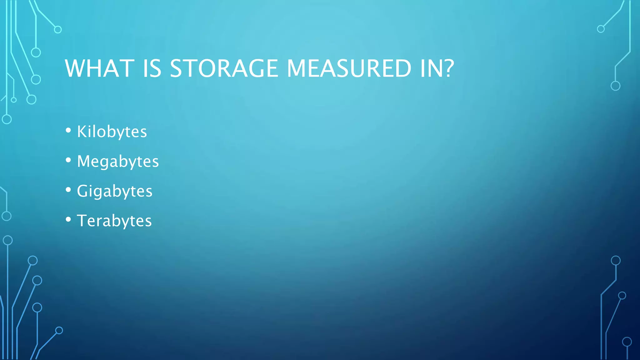 Types of storage | PPTX