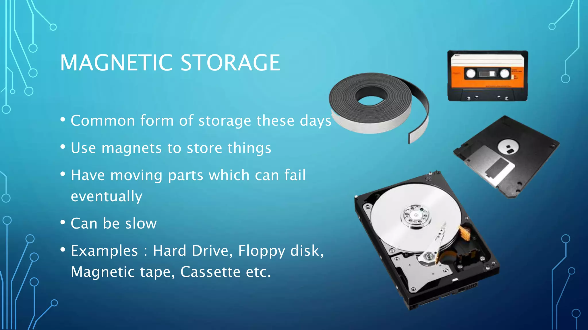 Types of storage | PPTX
