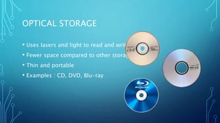 Types of storage | PPTX
