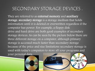 Storage devices | PPT