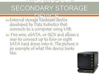 Storage devices | PPT