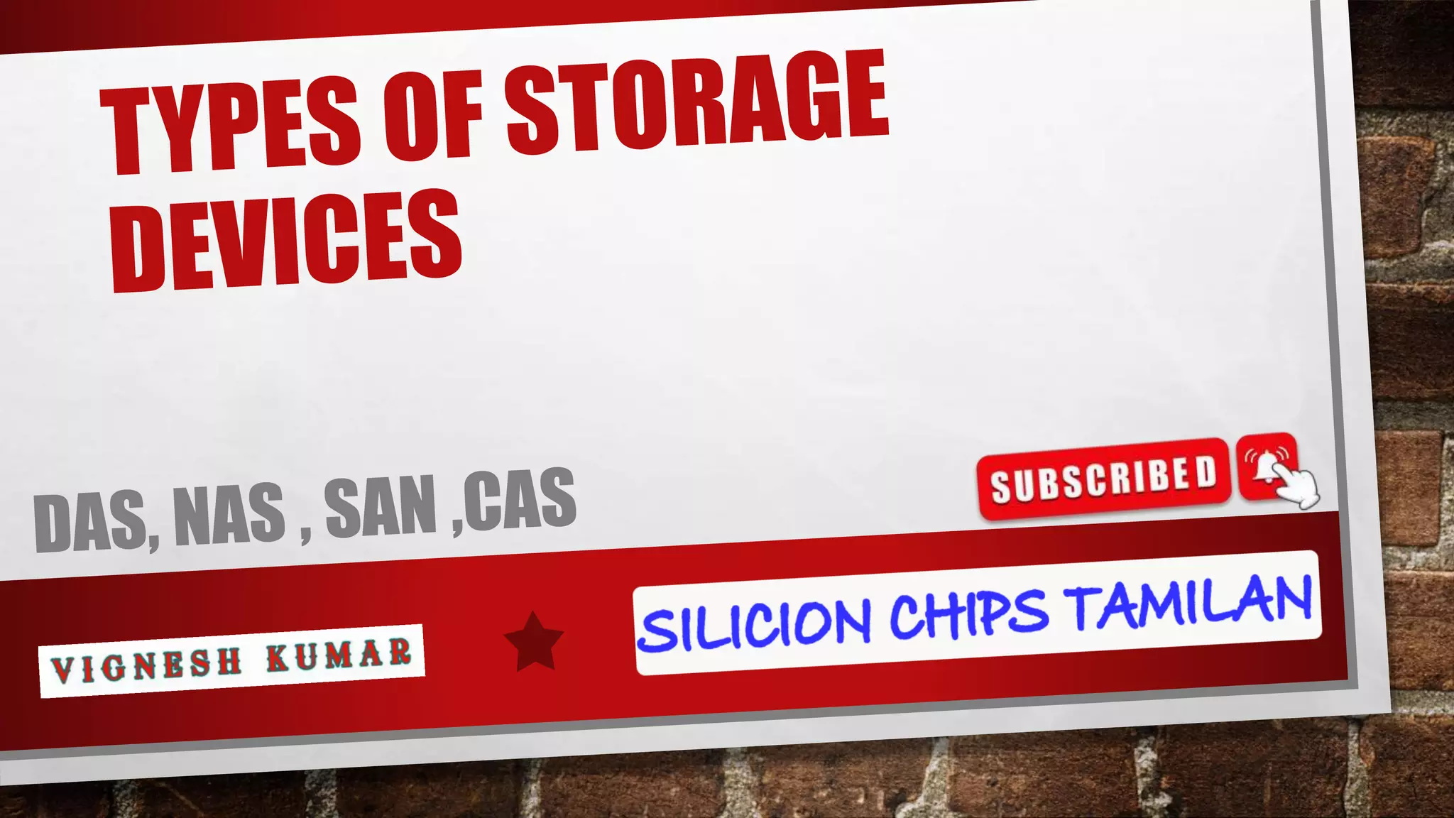 Types of Storage Devices in Network | PPTX